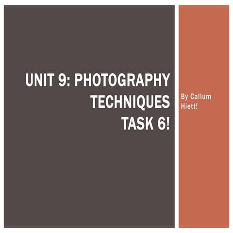 My favourite photos unit 9 task 7! | PPTX | Photography | Arts and Crafts