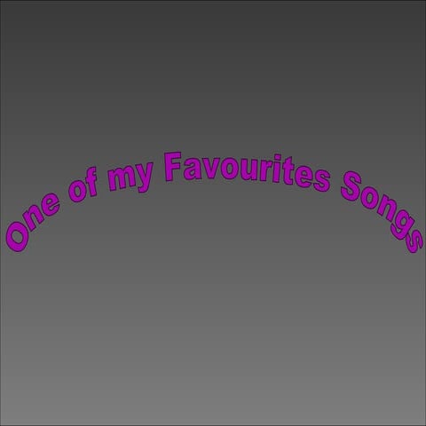 My favourite song | PPT