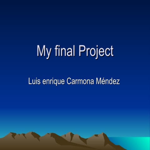 My final project | PDF