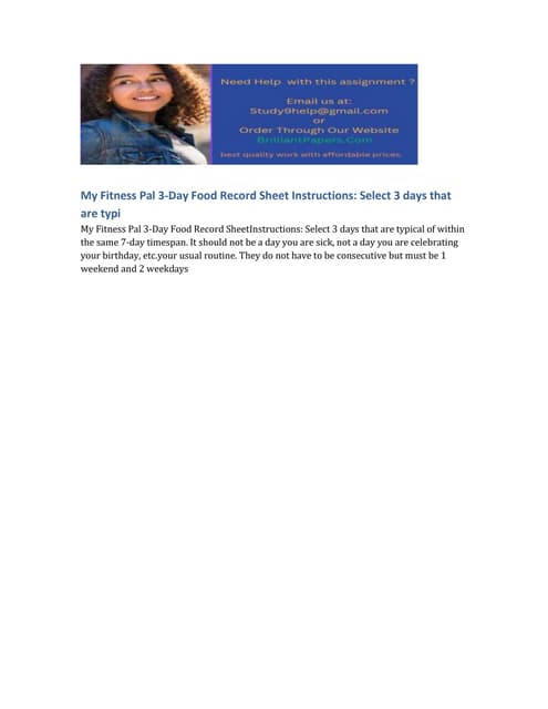 My Fitness Pal Food Record Sheet Select 3 Days That docx my-fitness-pal-food-record-sheet-select-3-days-that-docx