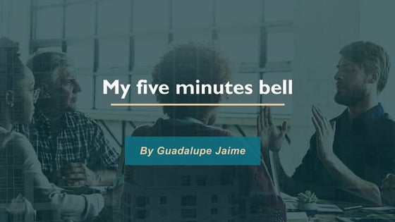 Five minutes bell ingles | PPT