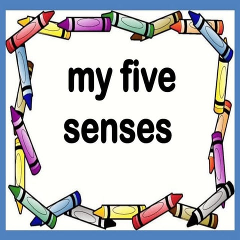 my five senses csience for the first grade | PPTX