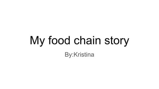 Food chains | PPT