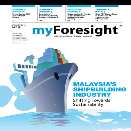 Charting Technology Development via Foresight