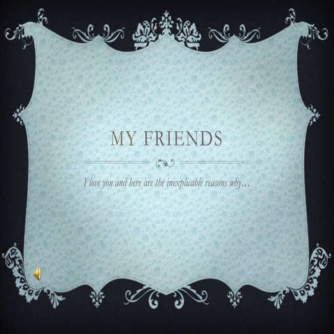 My Best Friends | PPTX