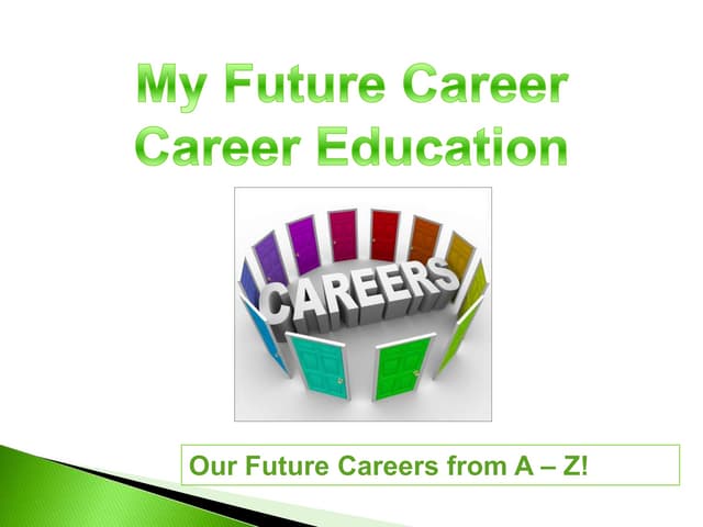 Career presentation | PPTX
