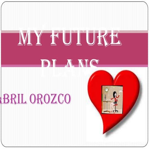 My future plans | PPTX