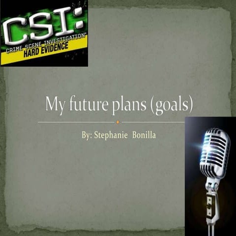 My future plans | PPTX