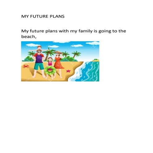 My future plans | DOCX