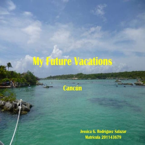 My future vacation | PPTX