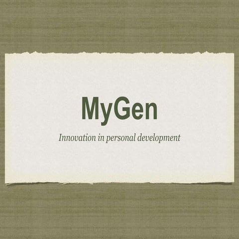 Mygen | PPTX