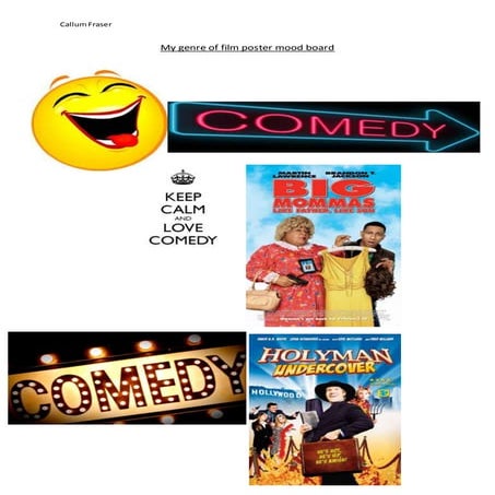 My genre of film poster mood board | PDF