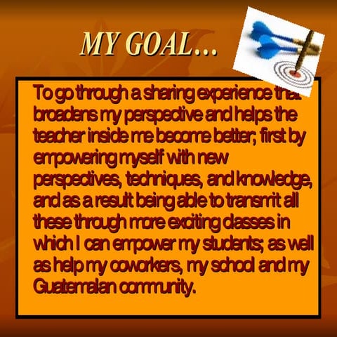 My Goal | PPT