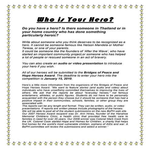 My Hero Project | PDF