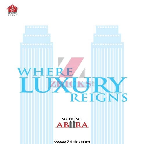 My Home Abhra Brochure - Zricks.com
