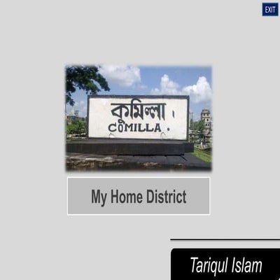 My home district COMILLA | PPTX