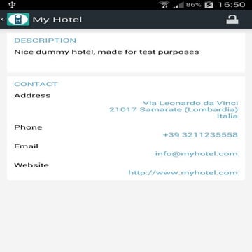 My hotel | PDF