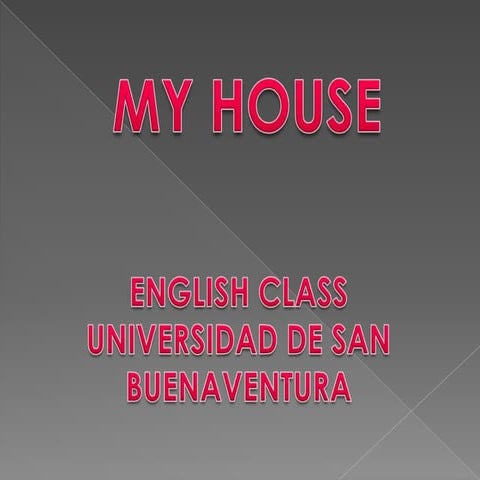 My house | PPT
