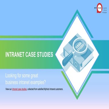 MyHub Intranet Case Studies | PDF