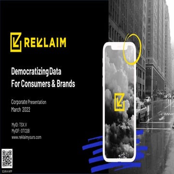 Reklaim Deck - March 2022 | PDF