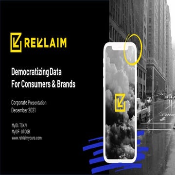 Reklaim Deck - December 2021 | PPT