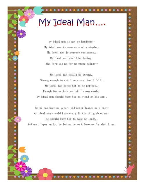 The man poem | PDF
