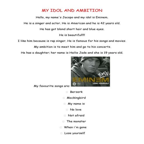 My Idol | PPT