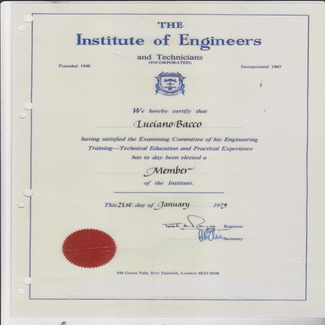 My iet corporate_membership_certificate_001 | PDF