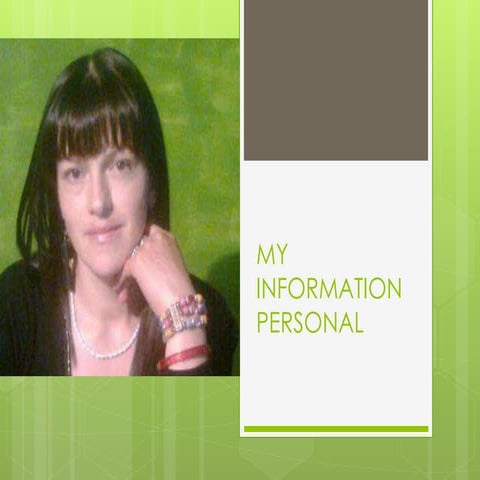 My information personal | PPTX