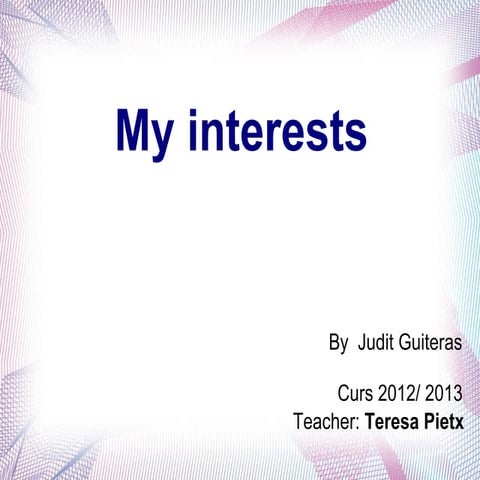 Class about Likes and dislikes and open questions | PPTX
