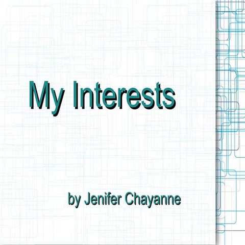 My interests | ODP