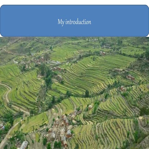 My introduction presentation | PPTX