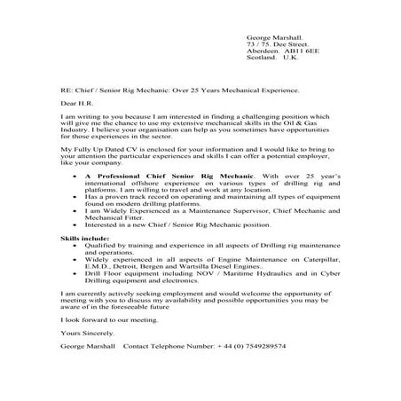 My Introduction Cover Letter | DOC