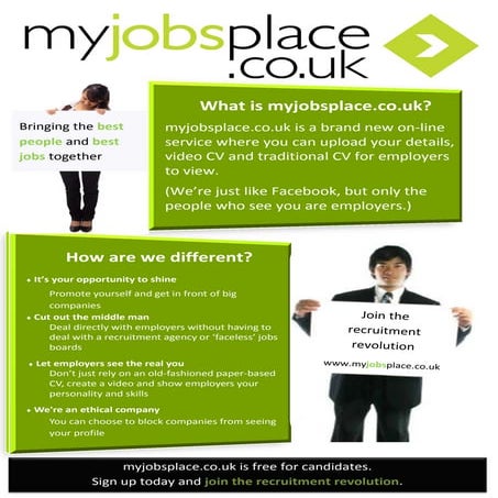 Myjobsplace poster | PDF