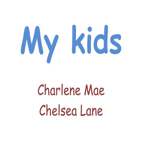 My kids.ppt