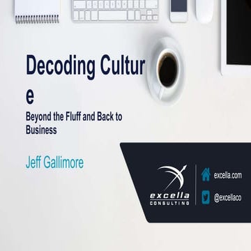 Decoding Culture: Beyond the Fluff and Back to Business | PPT