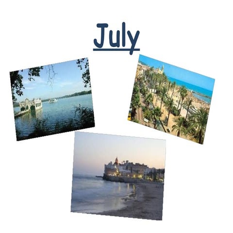 My last summer holidays | PPT | National & Civic Holidays | Holidays
