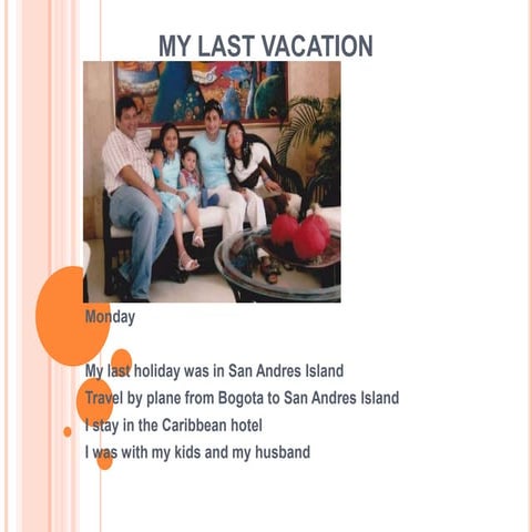 My last vacation | PPTX