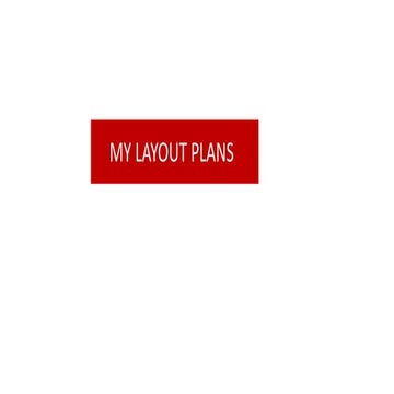 My layout plans | PPTX