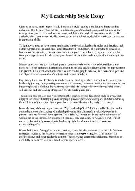 Essay On Leadership Experience.pdf