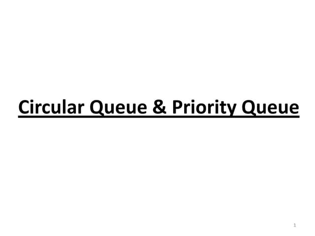 My lectures circular queue | PPTX | Programming Languages | Computing My lectures circular queue | PPTX | Programming Languages | Computing
