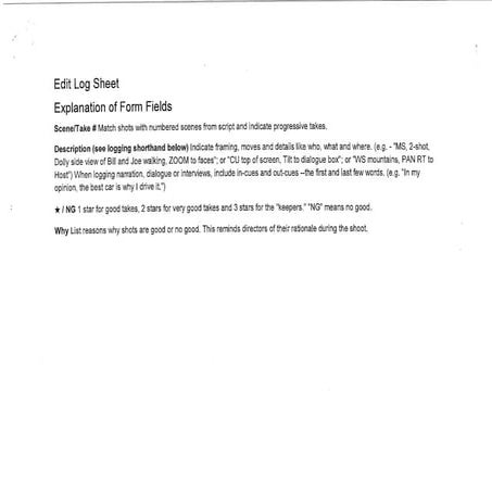 Dina spencer shot list | PDF