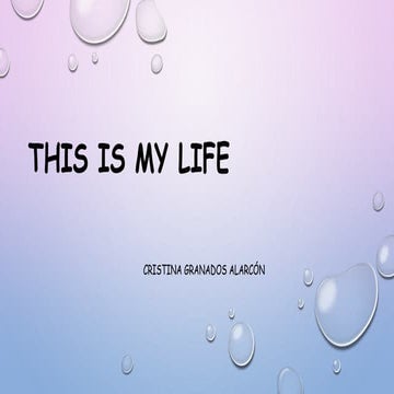 My life | PPT