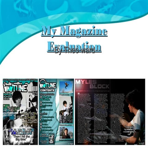 My magazine evaluation | PPT