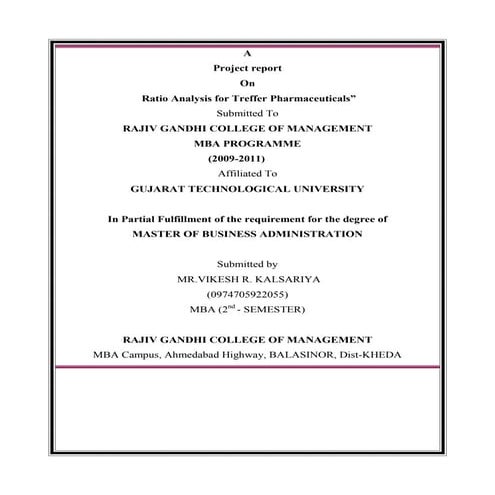 new mba project | DOCX