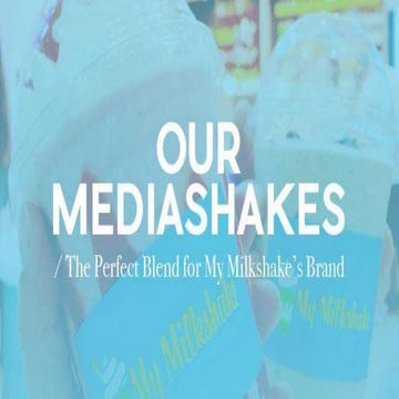 My Milkshake Presentation | PPTX