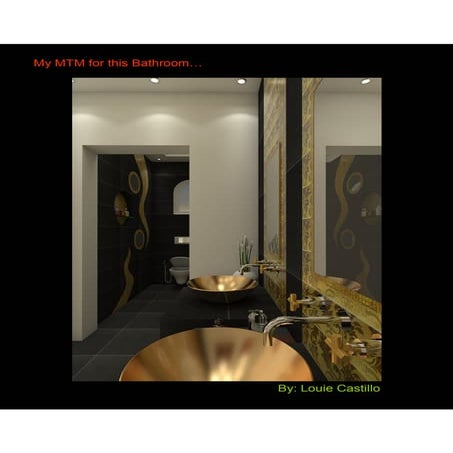 My mini the making bathroom louie castillo | PDF