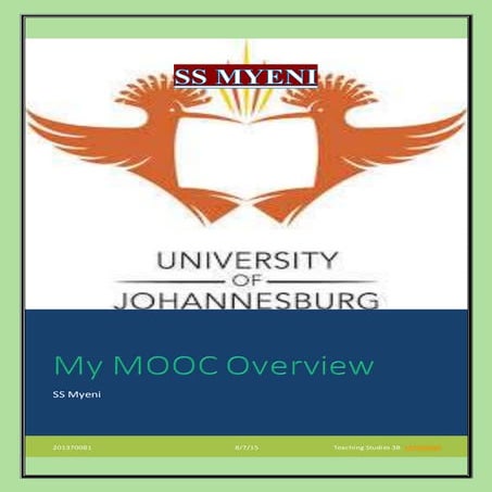 My mooc overview | DOCX