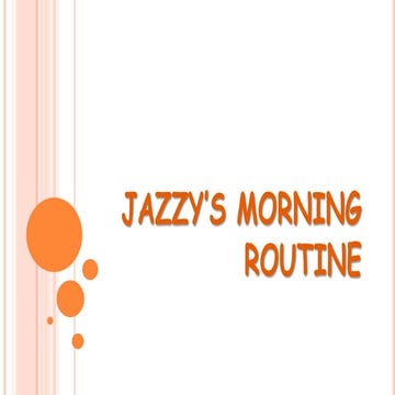 My morning routine! | PPTX