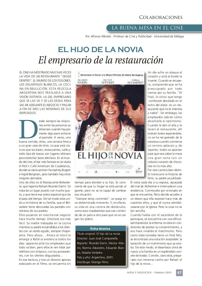 El hijo de la novia - gsmukraine